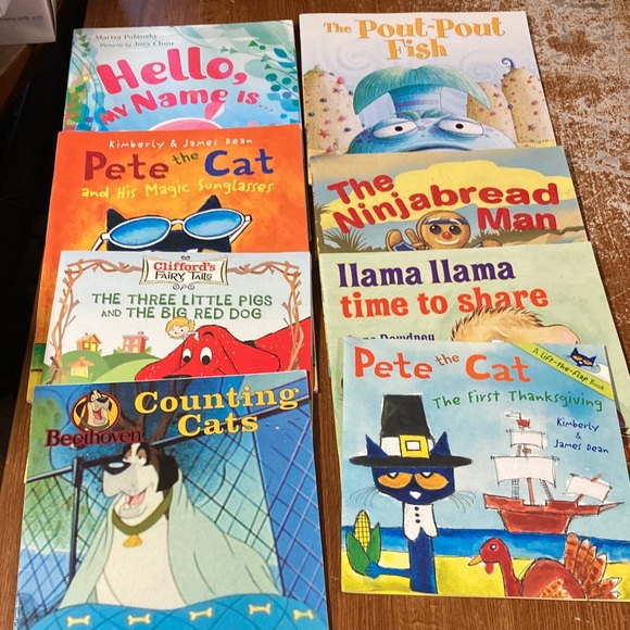 Scholastic | Toys | Scholastic Kids Learning Books Set Colorful ...